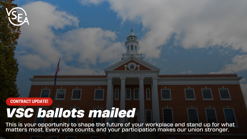 VSEA.org – Vermont State Employees' Association – We Make Vermont Work!